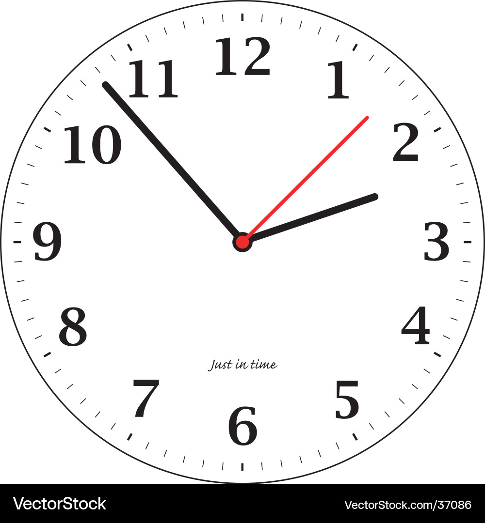 Tick tock Royalty Free Vector Image - VectorStock
