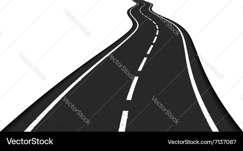 Road Royalty Free Vector Image - VectorStock