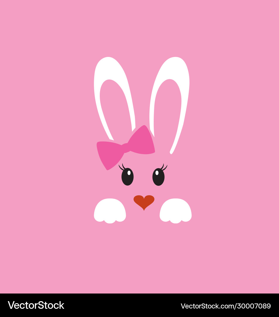 Easter bunny Royalty Free Vector Image - VectorStock