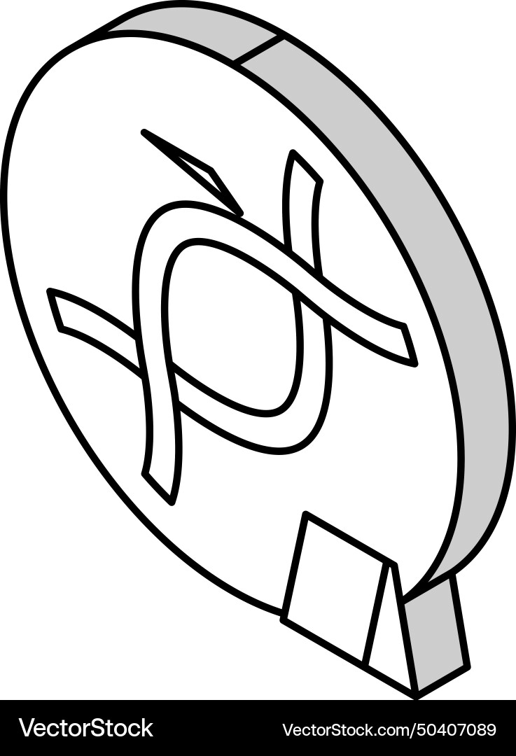 Forensic evidence crime isometric icon Royalty Free Vector