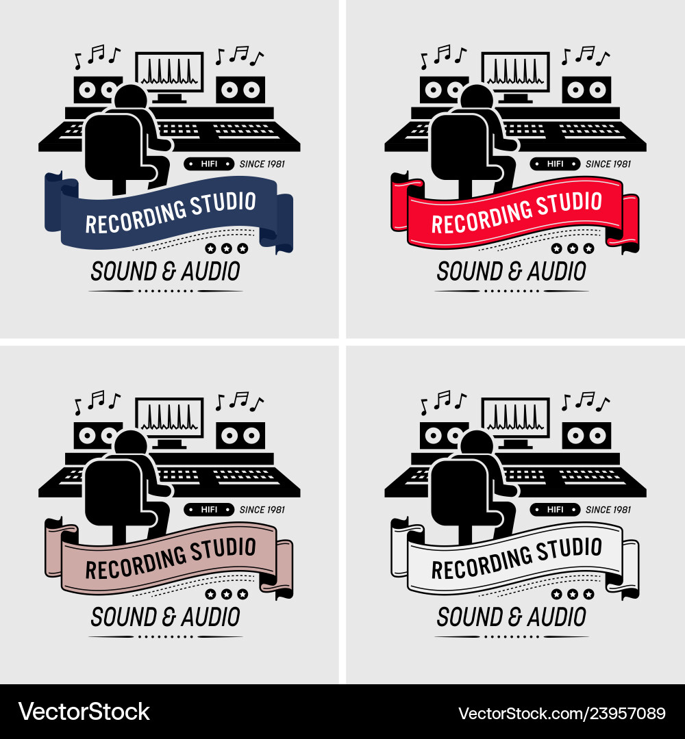 Studio Soundboard Icon Vector Images (over 100)