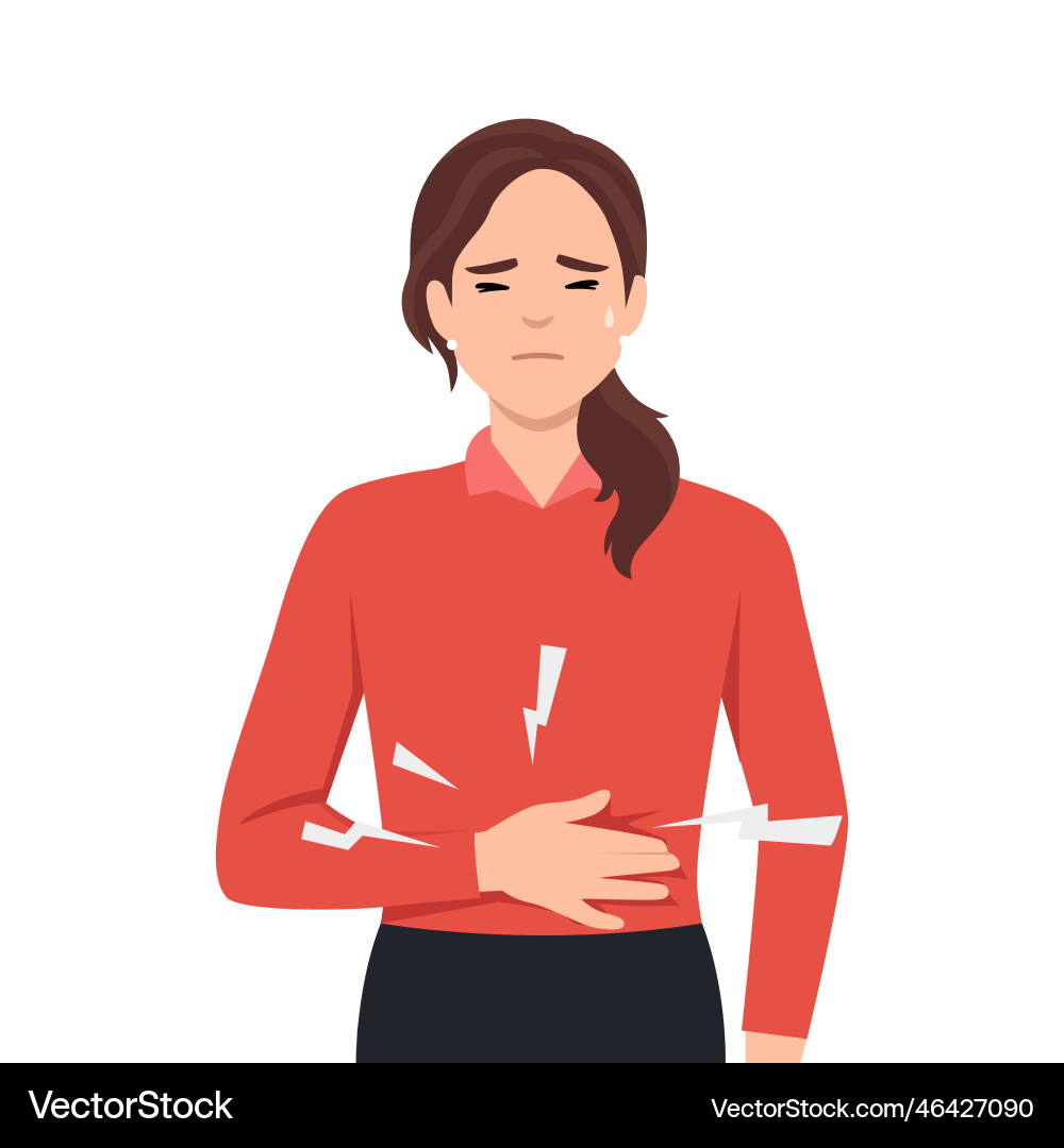 Diarrhea or constipation problems with health Vector Image