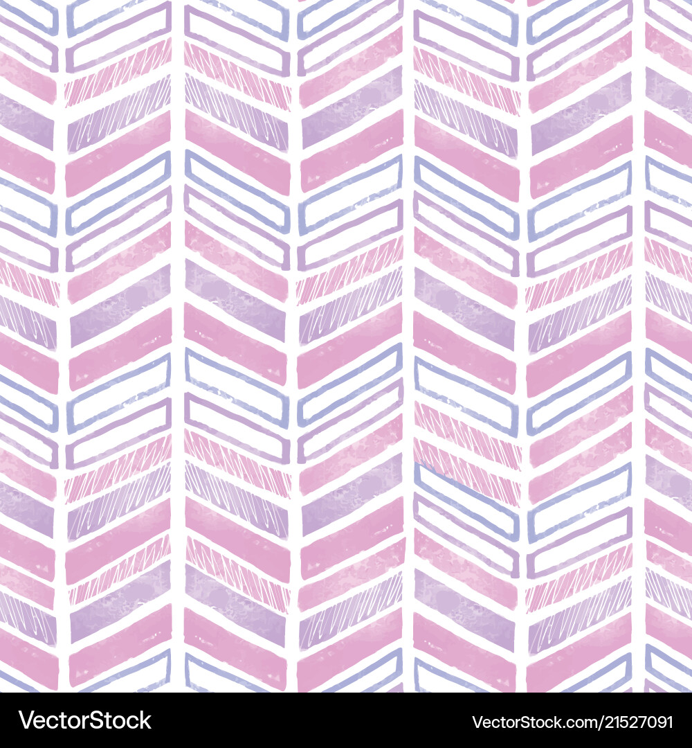 Purple pink tribal chevron repeat pattern design Vector Image