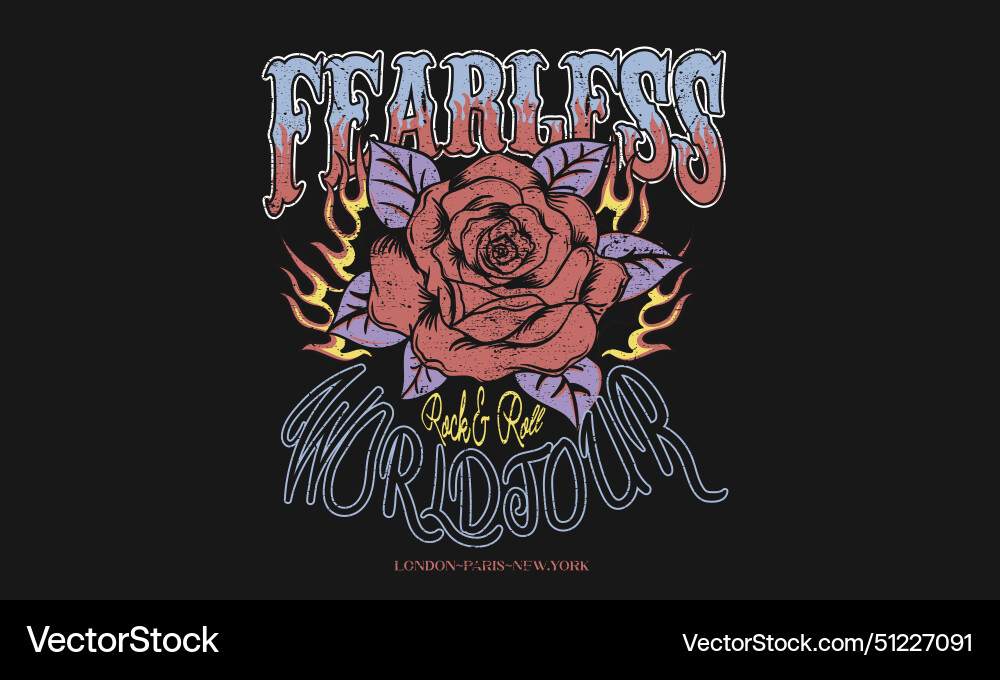 Rose design wild and free Royalty Free Vector Image