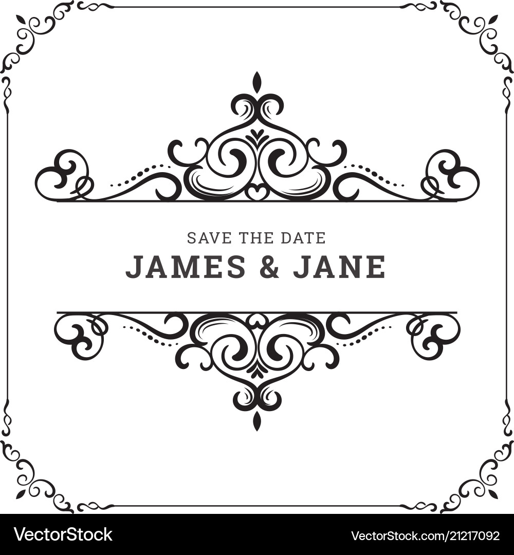 Wedding Frame Free Vector Image - Infoupdate.org