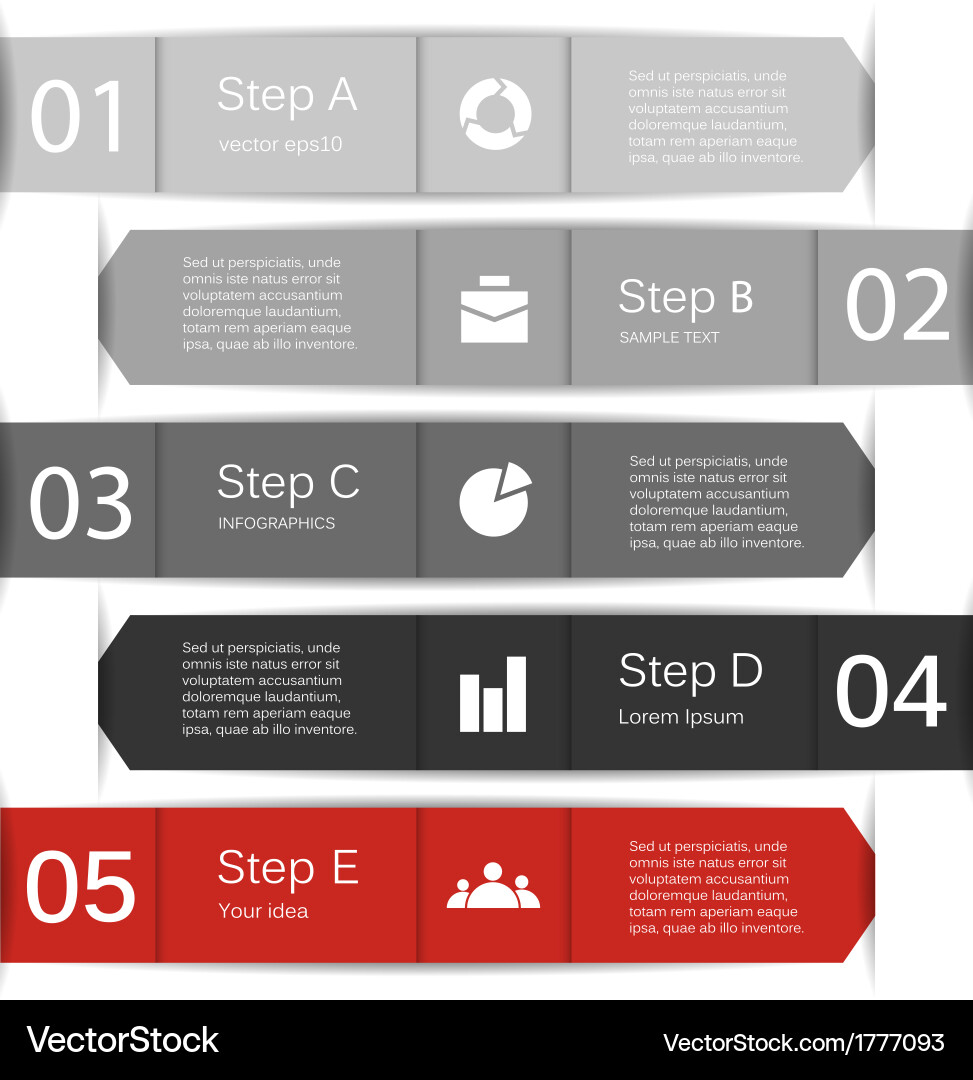 Modern template for your business project Vector Image