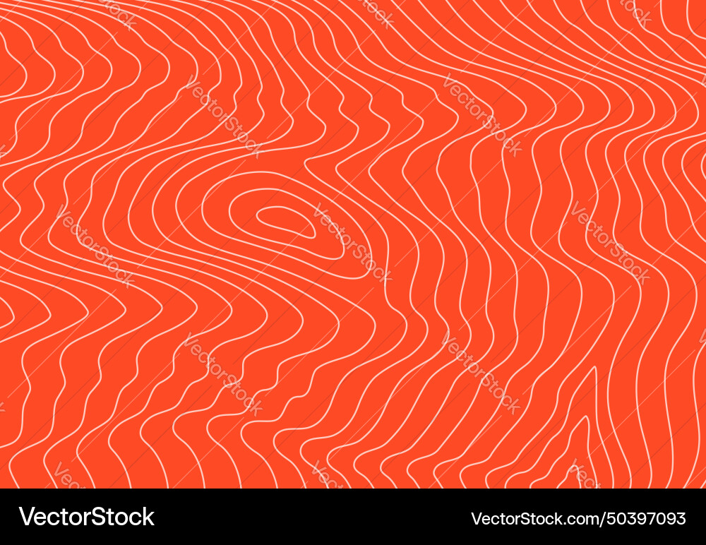 Salmon fish red meat pattern background Royalty Free Vector