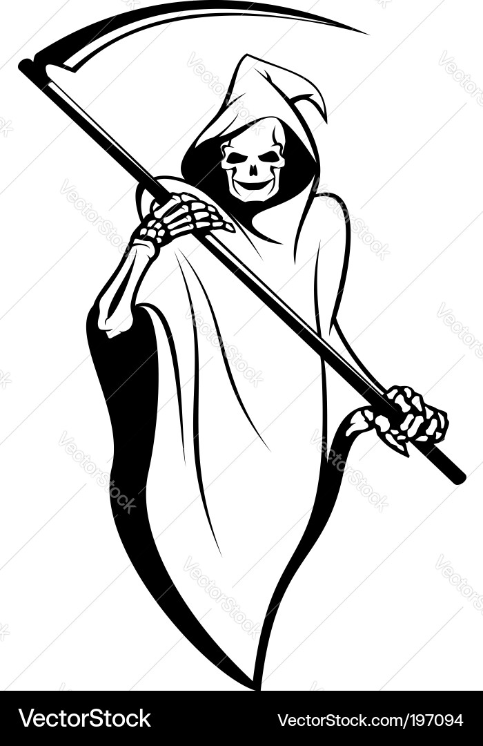 Death sign Royalty Free Vector Image - VectorStock