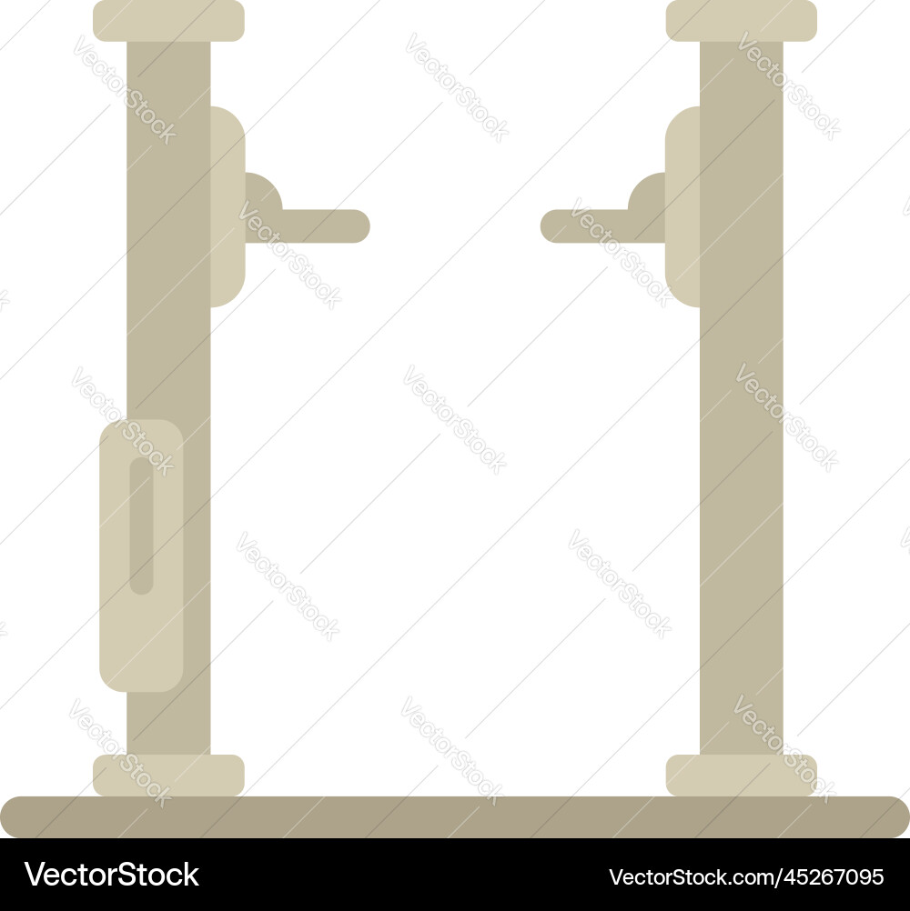 Automotive Lift Icon Royalty Free Vector Image