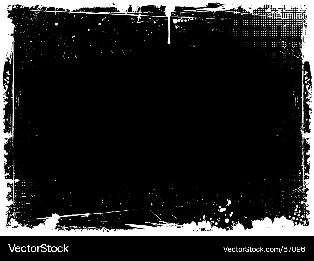 Grunge border Royalty Free Vector Image - VectorStock