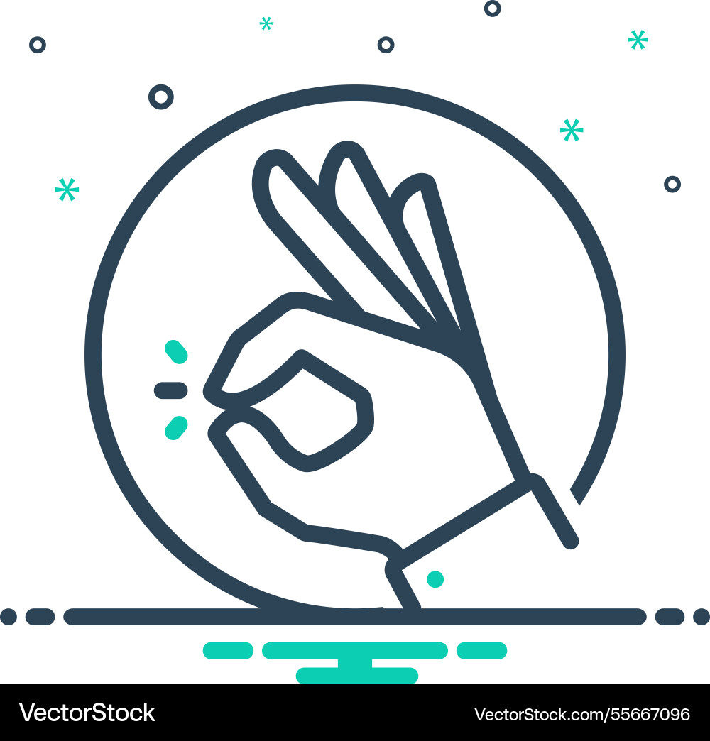Ok Royalty Free Vector Image - VectorStock