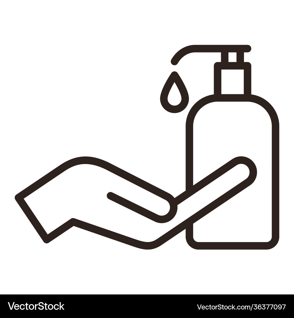 Hand Sanitization & Hygiene Royalty Free Vector Image