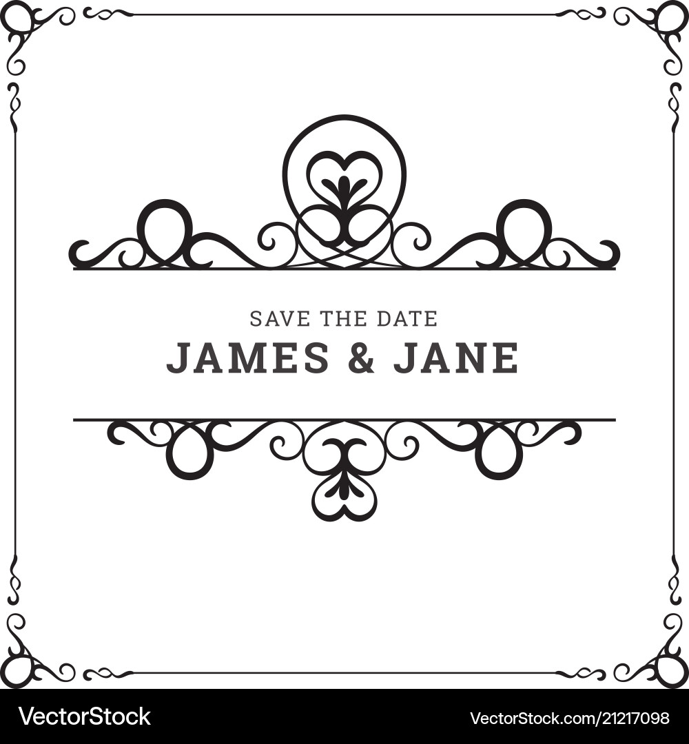 Wedding Border Line 7 Border Ideas | Border Design, Wedding Symbols,
