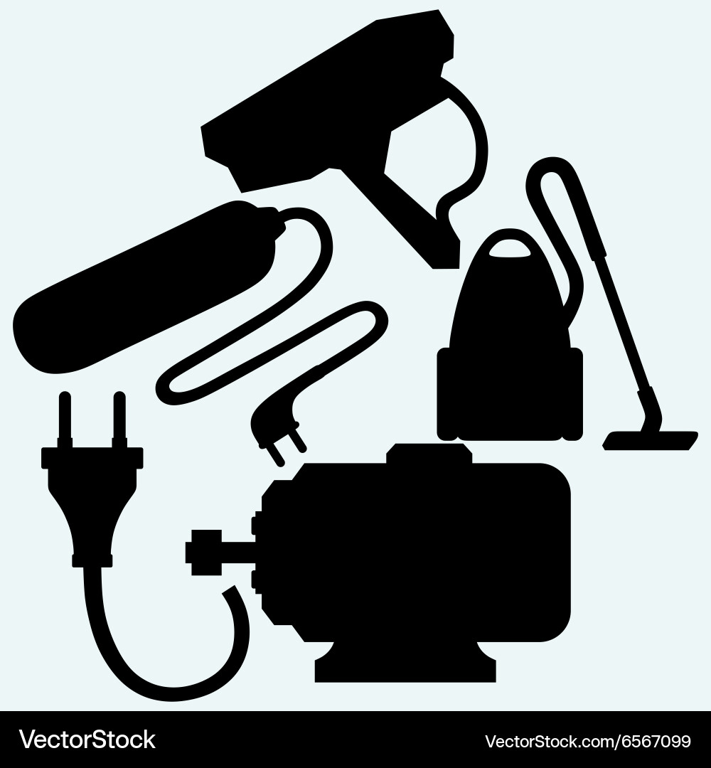 Electrical appliances Royalty Free Vector Image