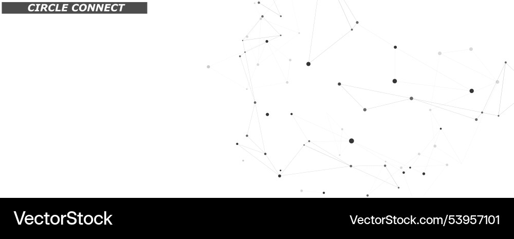 Network Connection Abstract Background Royalty Free Vector