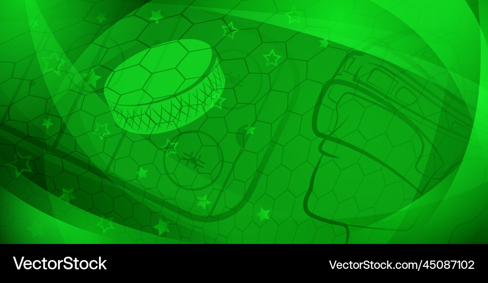 Abstract hockey background Royalty Free Vector Image