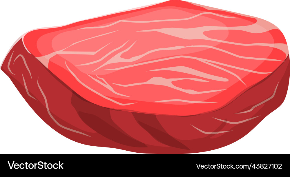 Beef meat cartoon Royalty Free Vector Image - VectorStock
