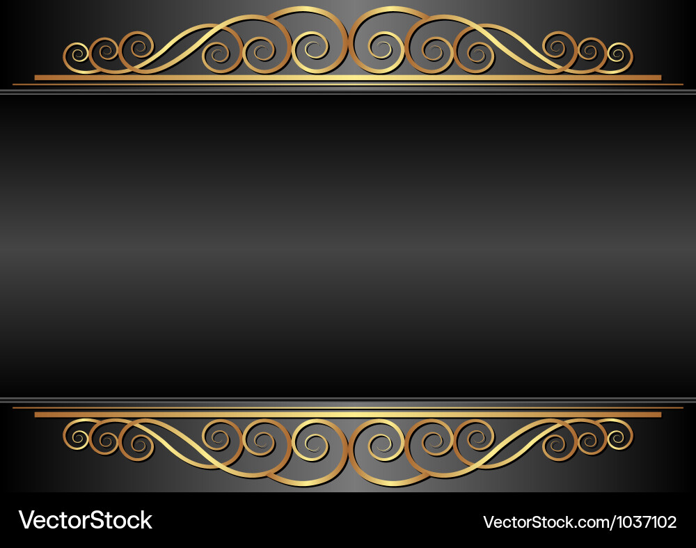 Black background Royalty Free Vector Image - VectorStock