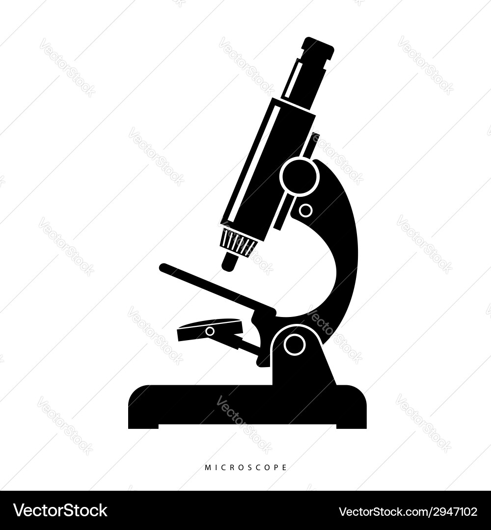 Microscope Royalty Free Vector Image - VectorStock