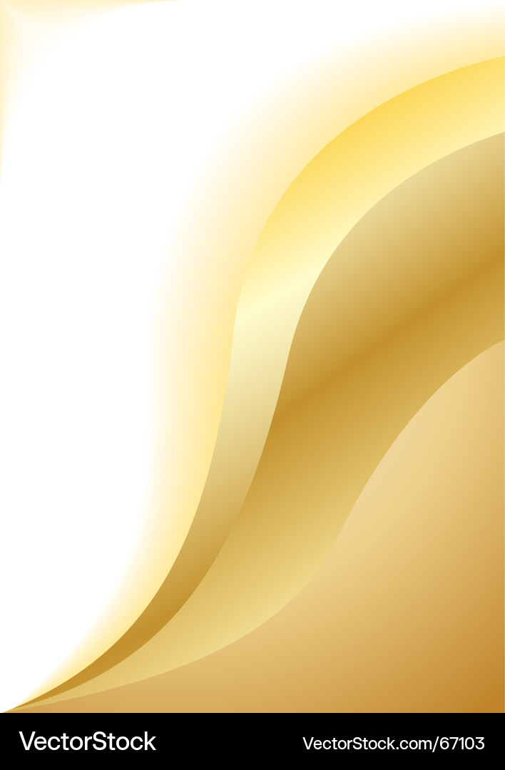 Gold background Royalty Free Vector Image - VectorStock
