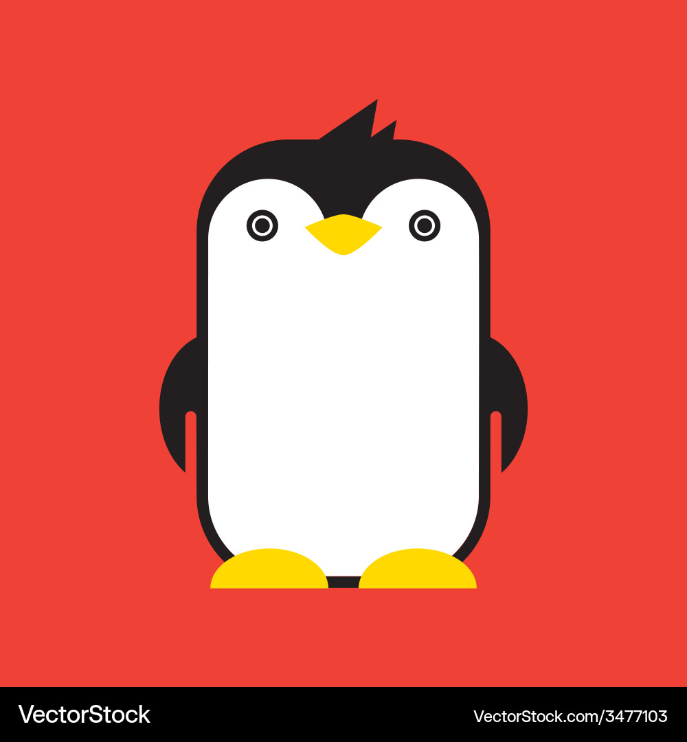 Penguin Royalty Free Vector Image - VectorStock
