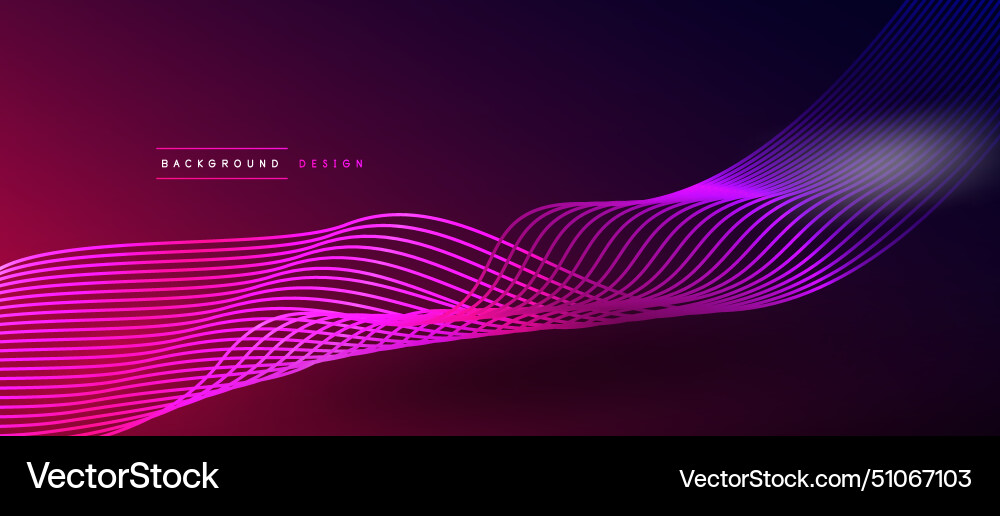 Visual effect lighting in shades of purple Vector Image