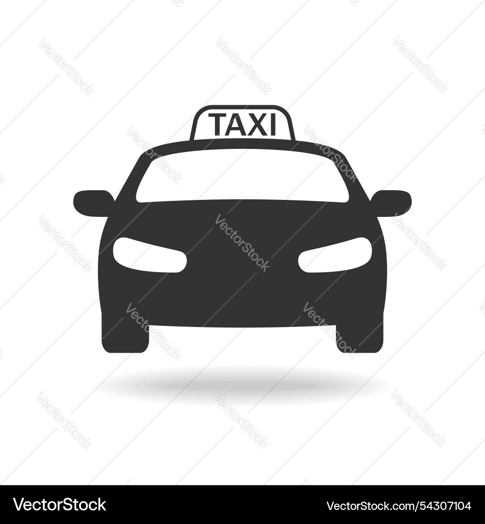Taxi Royalty Free Vector Image - VectorStock