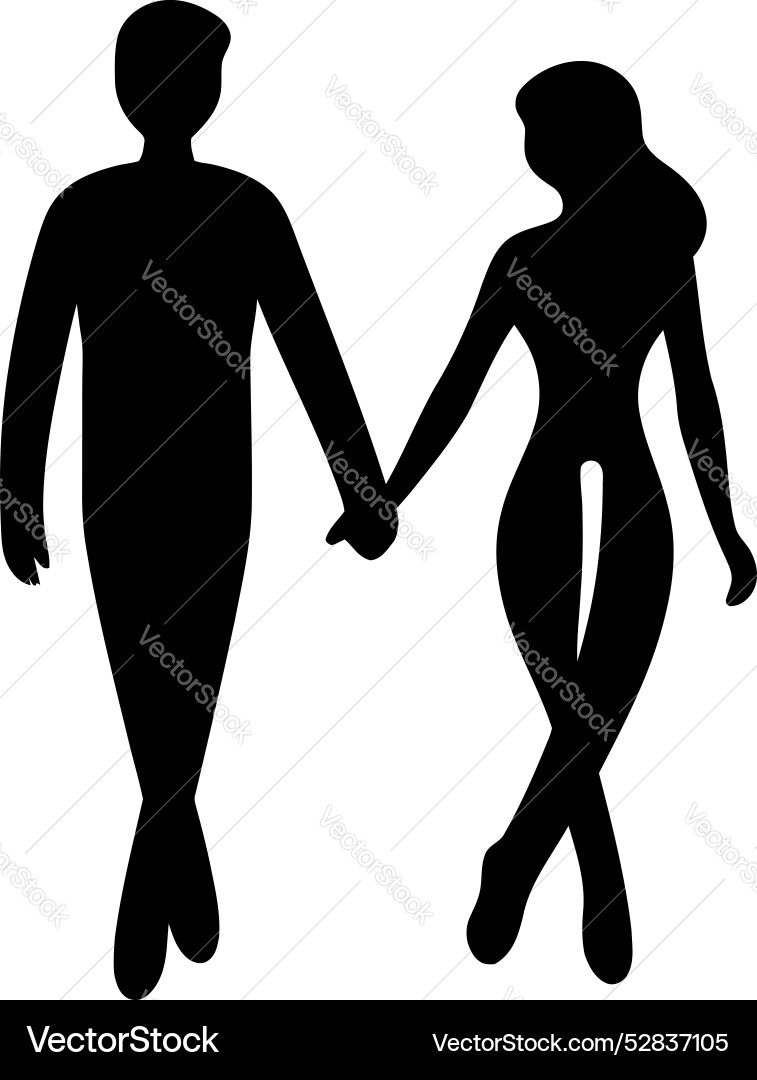 Bonded hearts symbol of everlasting connection Vector Image