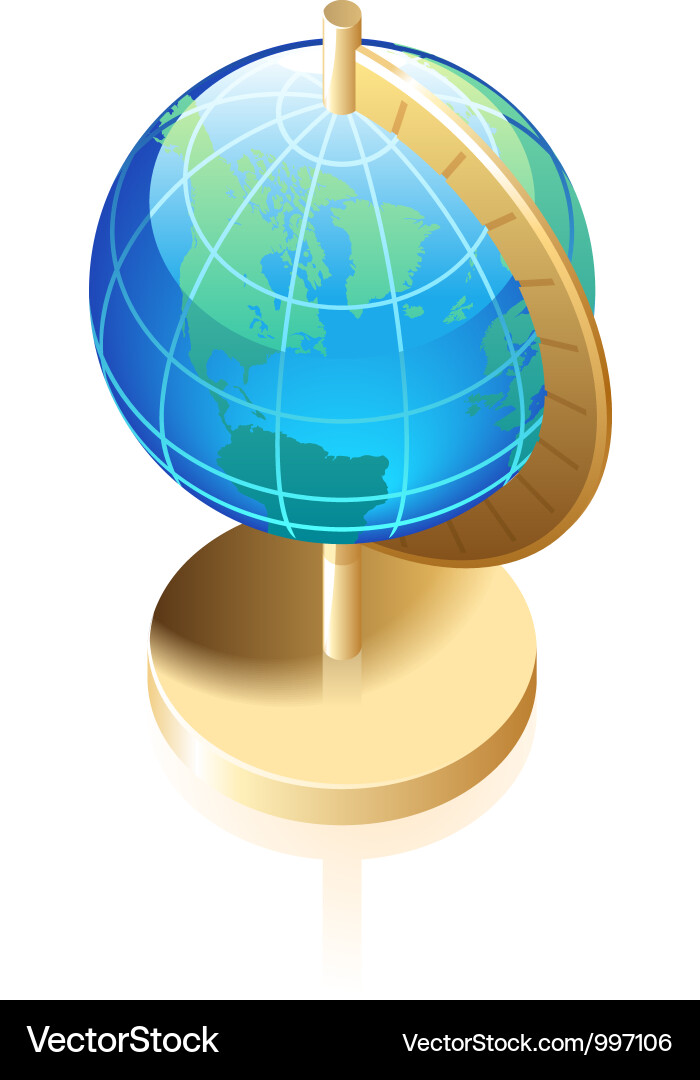Globe Royalty Free Vector Image - VectorStock