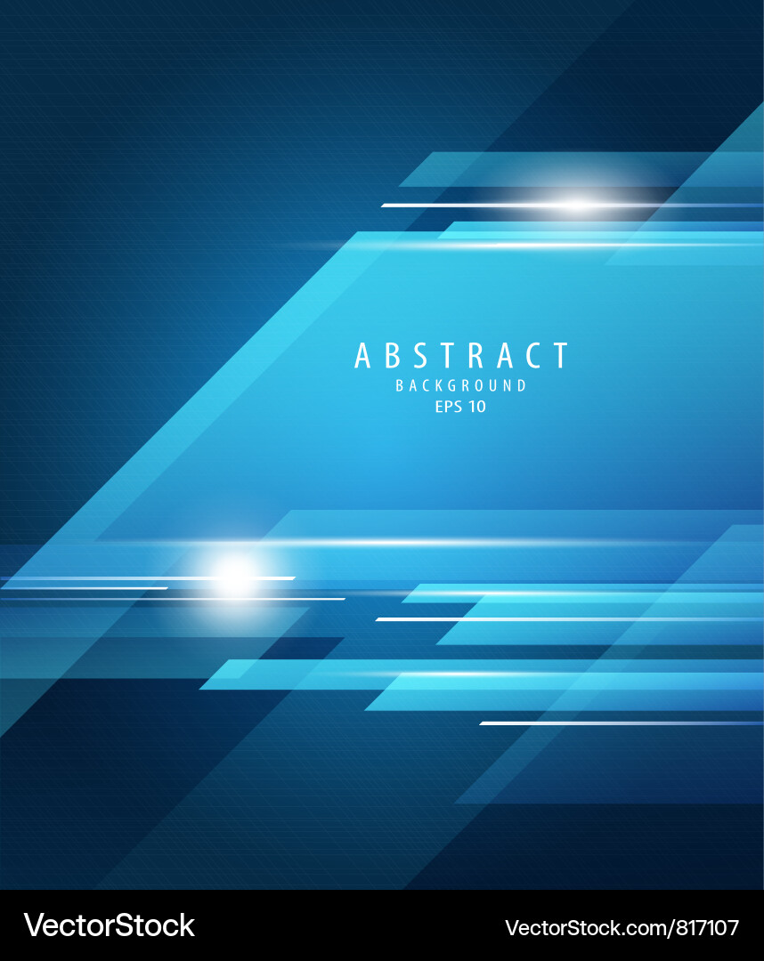 Abstract Blue Gradient Background Royalty Free Vector Image