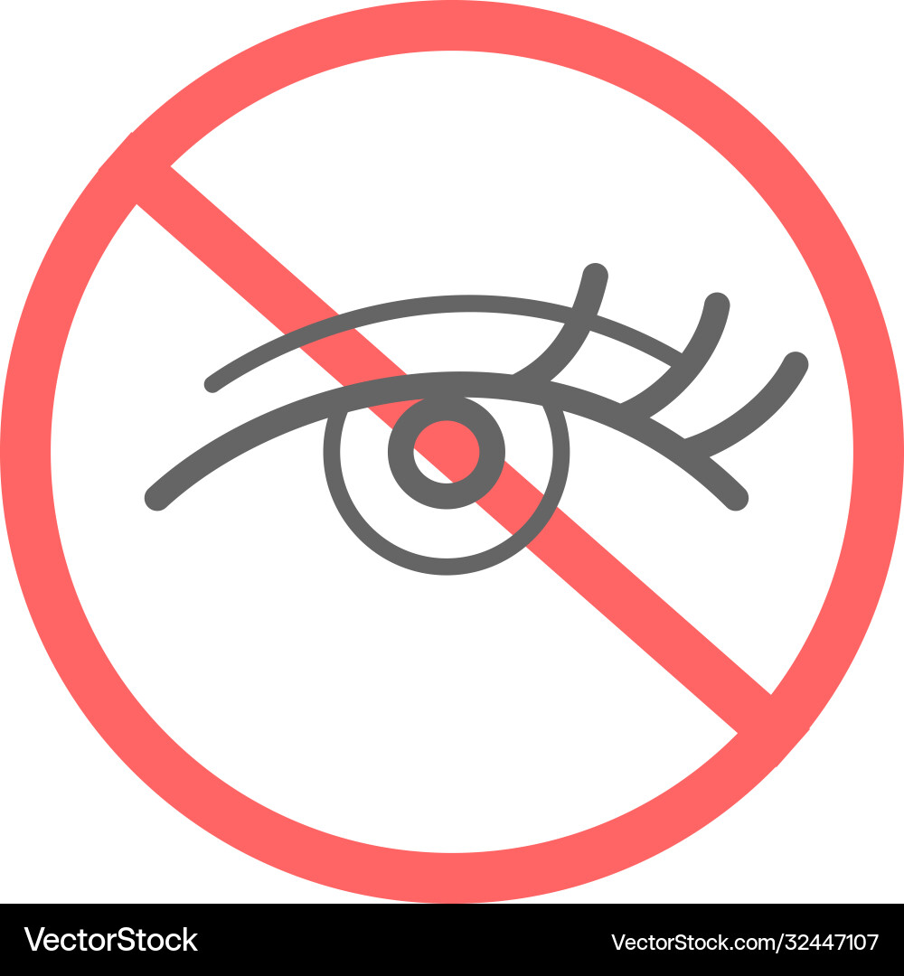 No access Royalty Free Vector Image - VectorStock