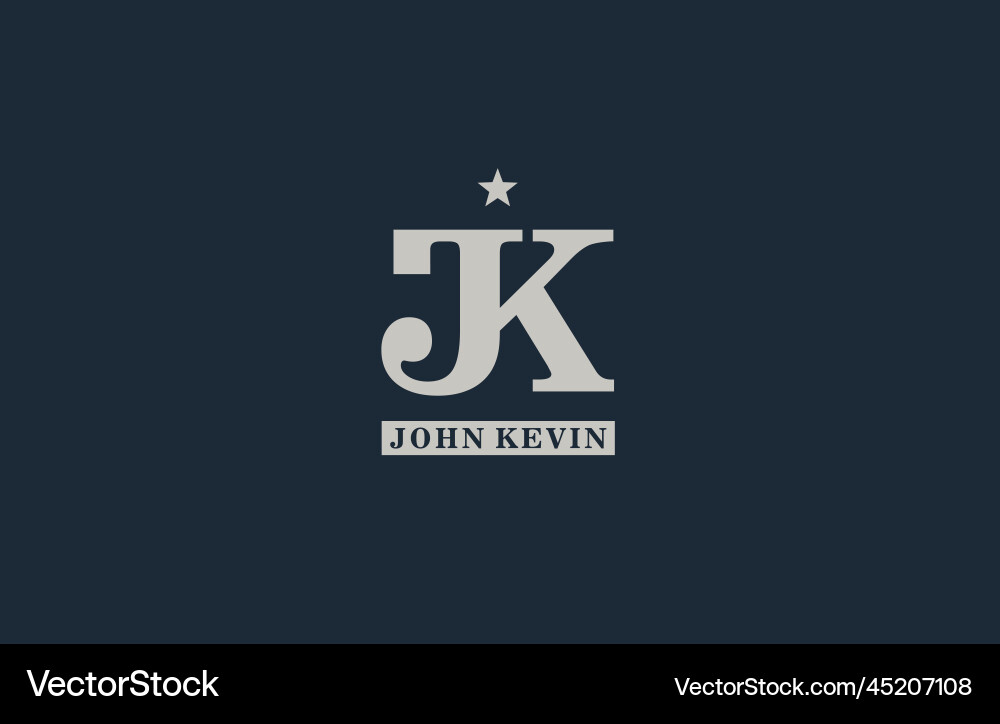 Kj Monogram Vector Images (over 2,000)