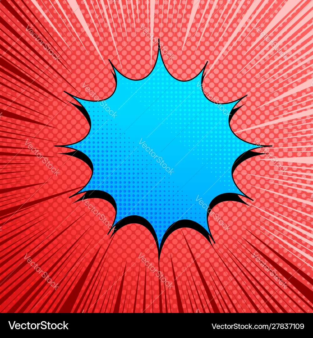 Comic burst and explosive background Royalty Free Vector