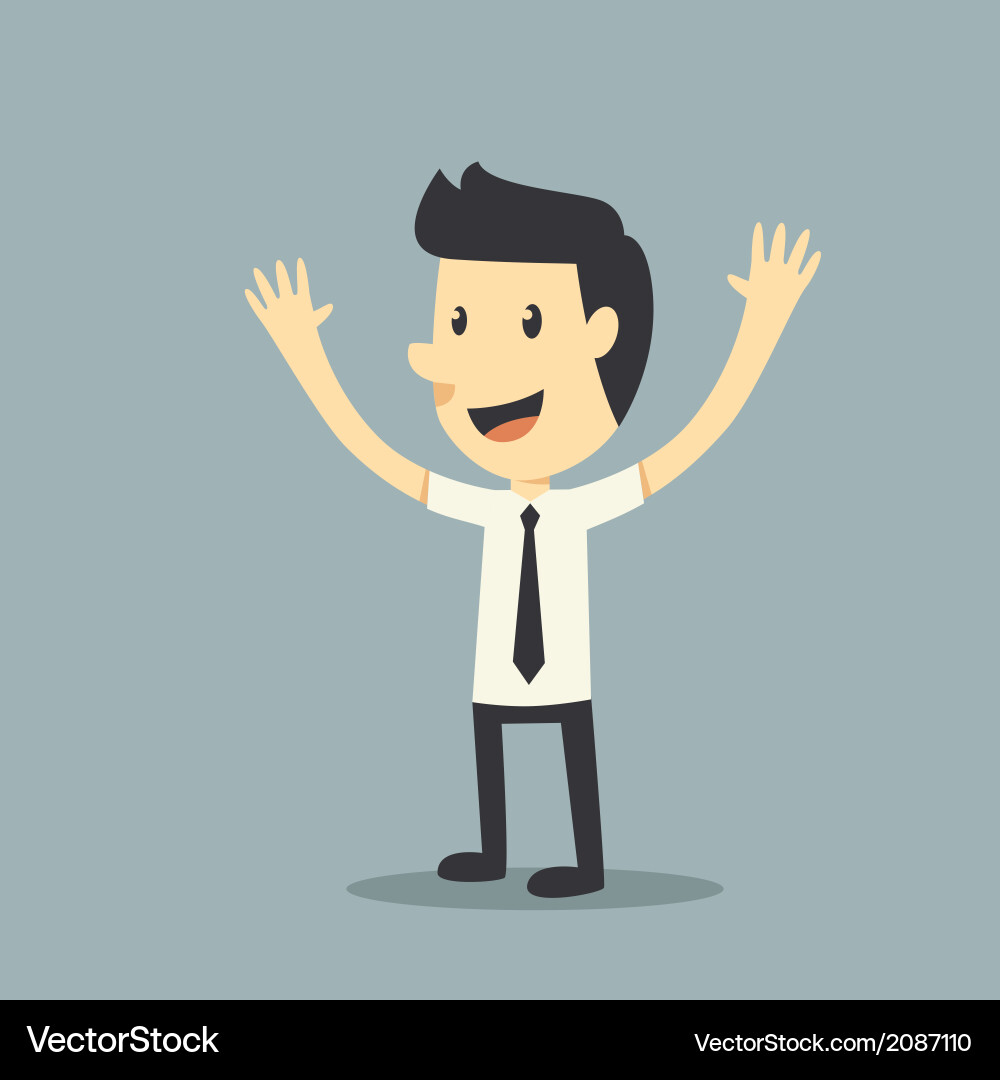 Happy Royalty Free Vector Image - VectorStock