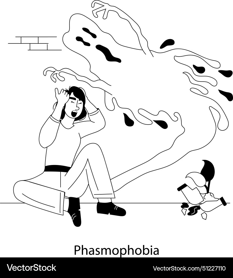 Phasmophobia Royalty Free Vector Image - VectorStock