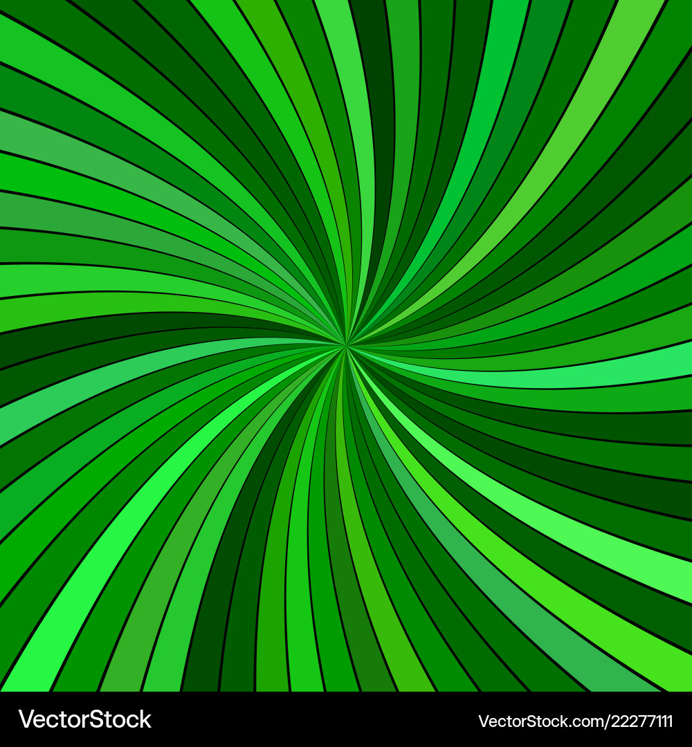 Green hypnotic abstract spiral stripe background Vector Image Green hypnotic abstract spiral stripe background Vector Image