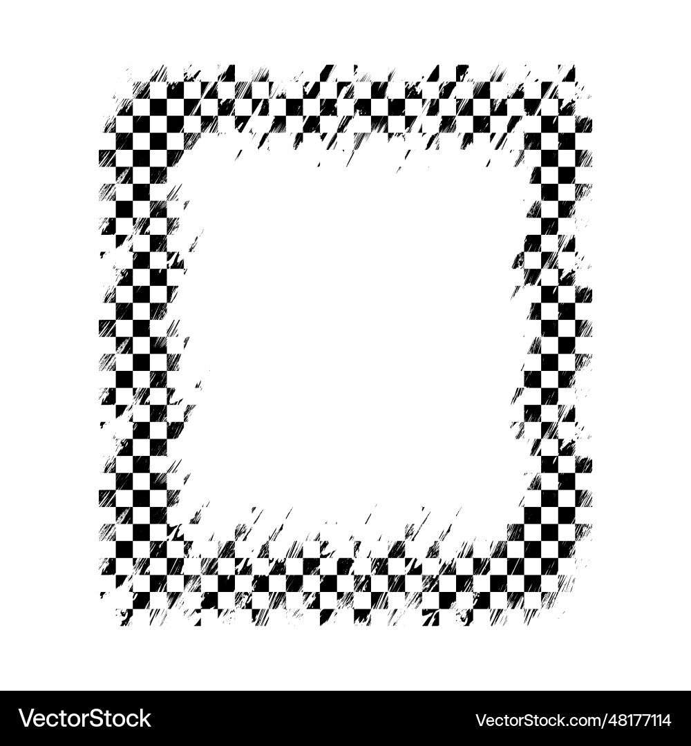 Checkered Racing Flags Royalty Free Vector Image