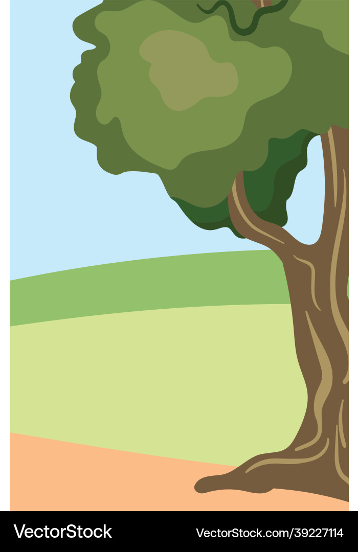 Free tree Royalty Free Vector Image - VectorStock