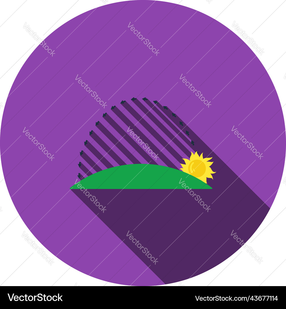 Sunrise icon Royalty Free Vector Image - VectorStock