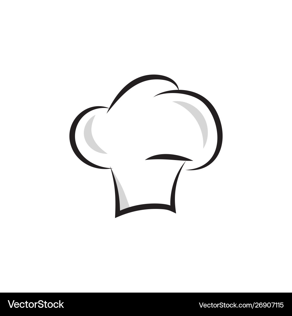 Chef hat Royalty Free Vector Image - VectorStock