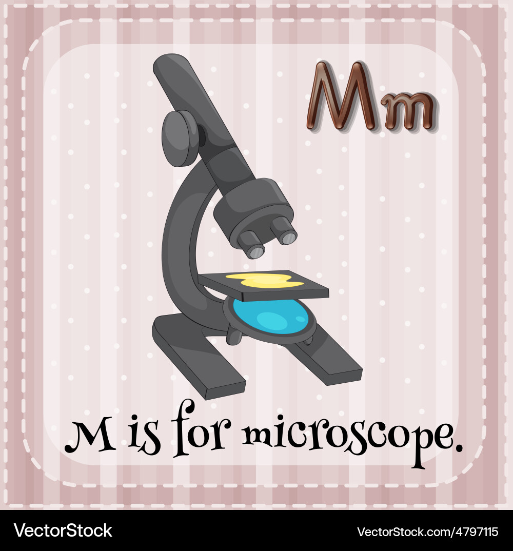 Microscope Royalty Free Vector Image - VectorStock