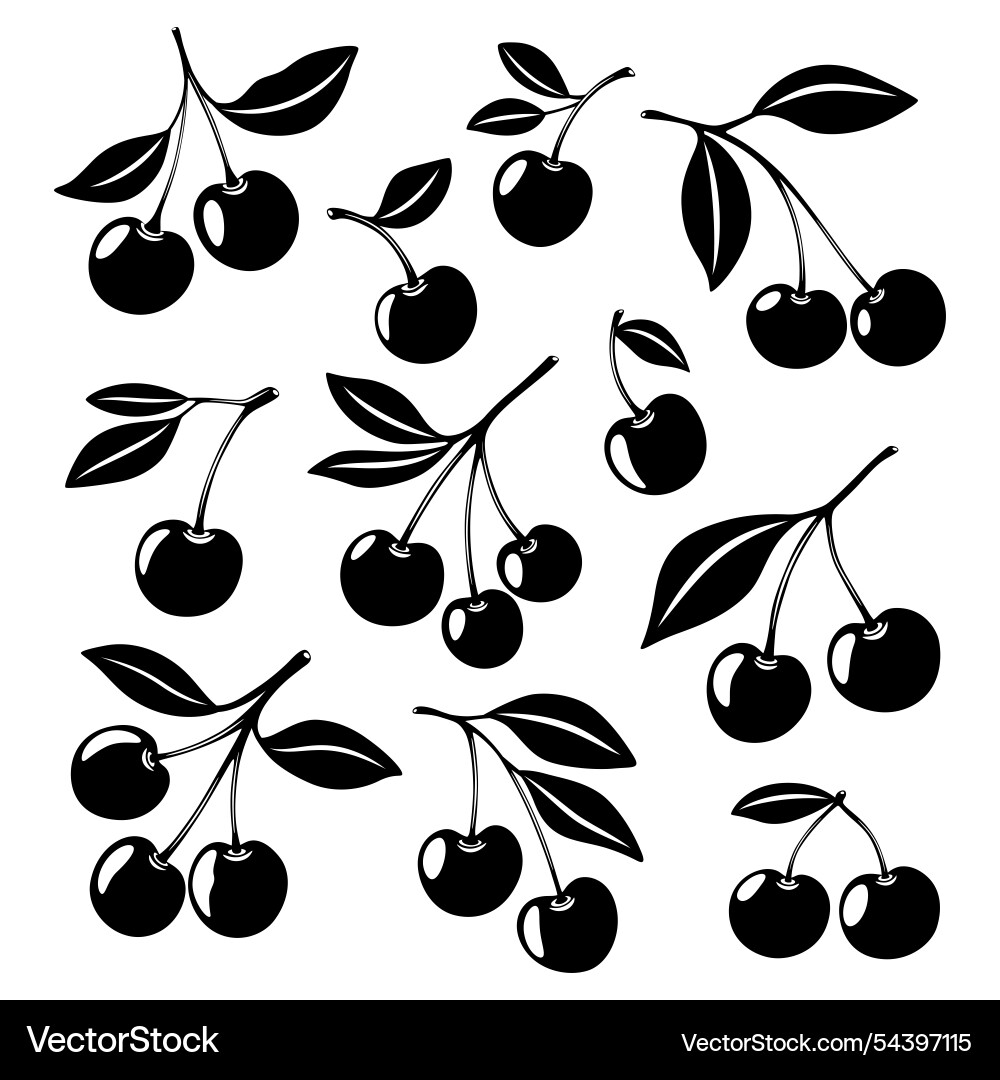 Cherry Clip Art Vector Images (over 4,700)