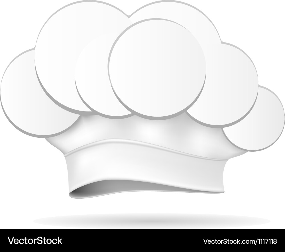 Chef hat Royalty Free Vector Image - VectorStock