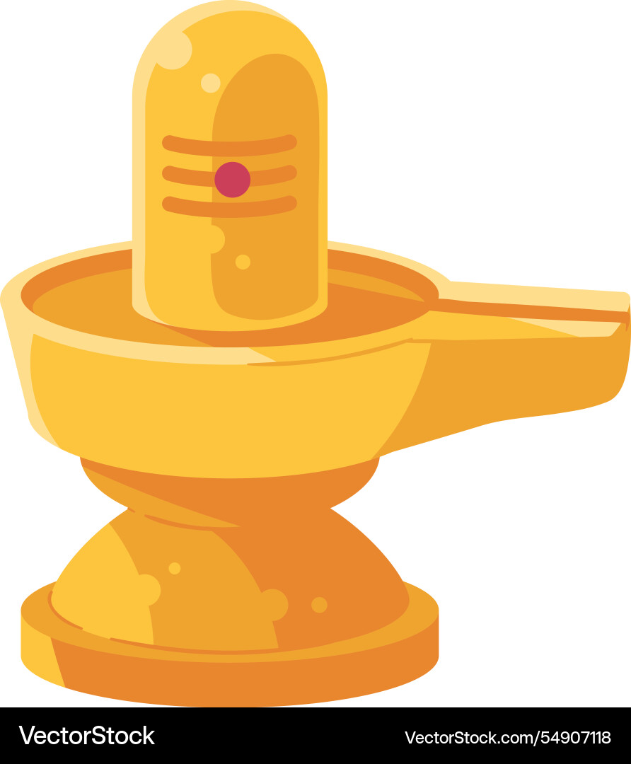 Shivaratri hindu celebration Royalty Free Vector Image