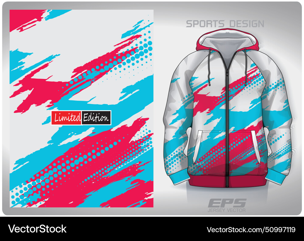 Sports Jersey Pattern - Blue Dots Royalty Free Vector Image