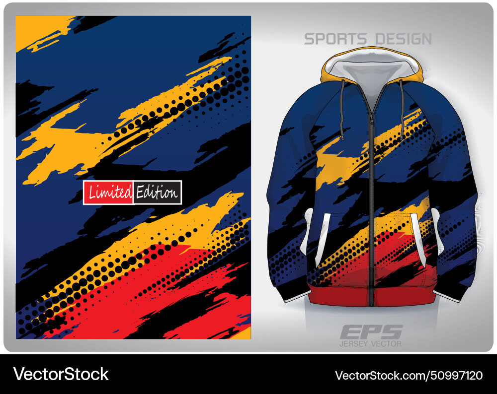 Sporty Pattern Shirt Background Royalty Free Vector Image