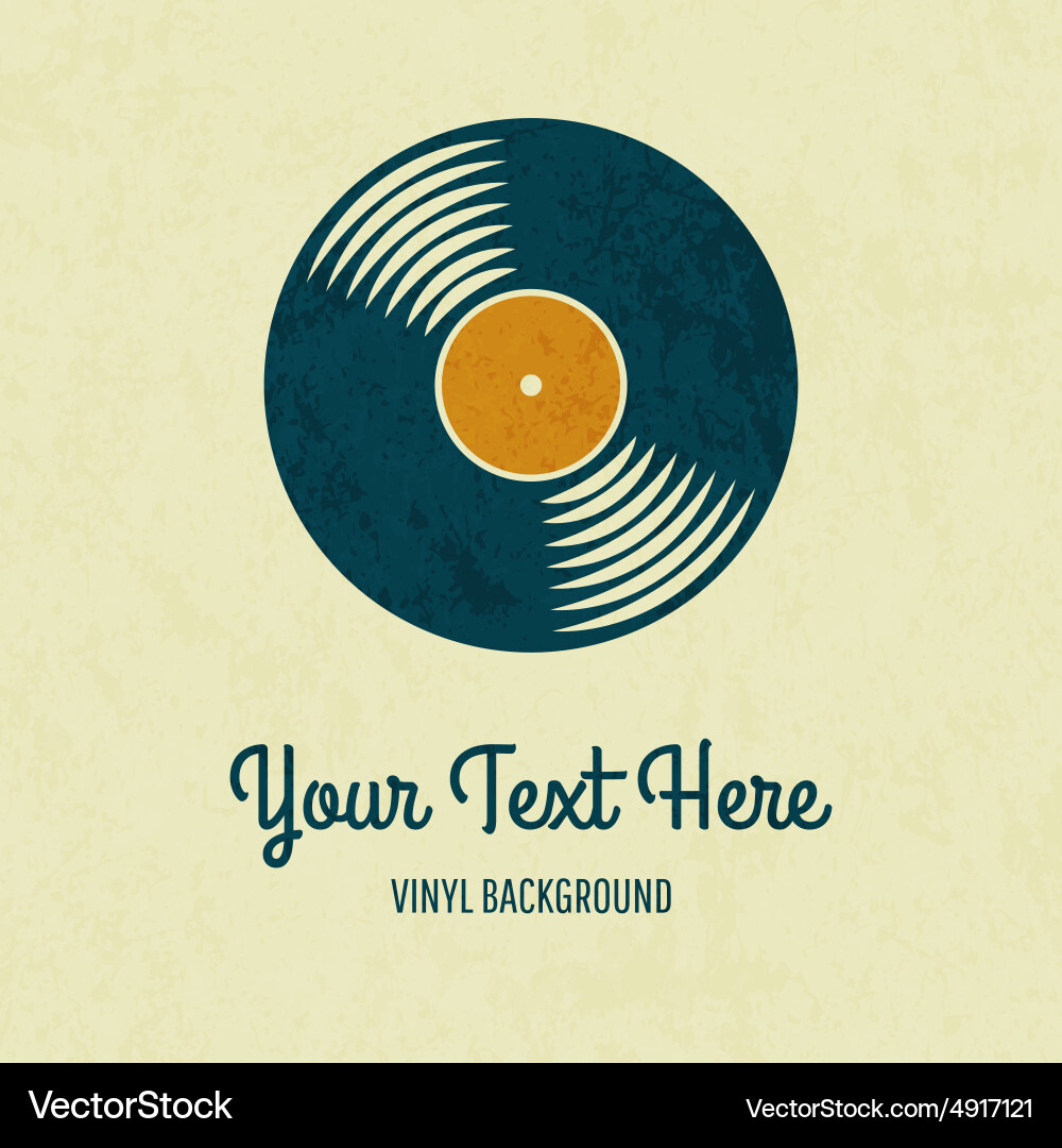 Vinyl record icon Royalty Free Vector Image - VectorStock