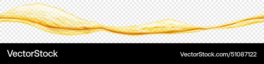 Translucent seamless water wave Royalty Free Vector Image