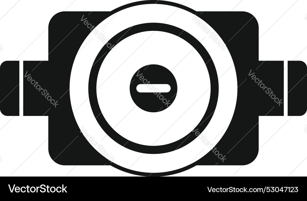 Electric meter showing energy consumption icon – Royalty-Free Vector ...