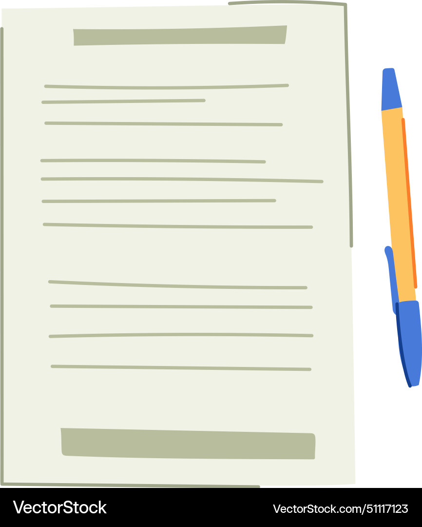 Profit financial statement cartoon Royalty Free Vector Image